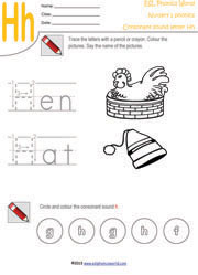 Printable Consonant Sound Worksheets | Beginning Consonant Phonics